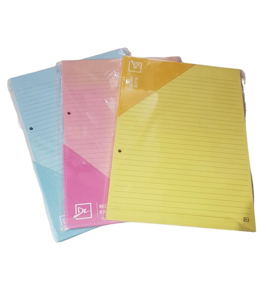 Block a4 40h rayado de color - Distribuye