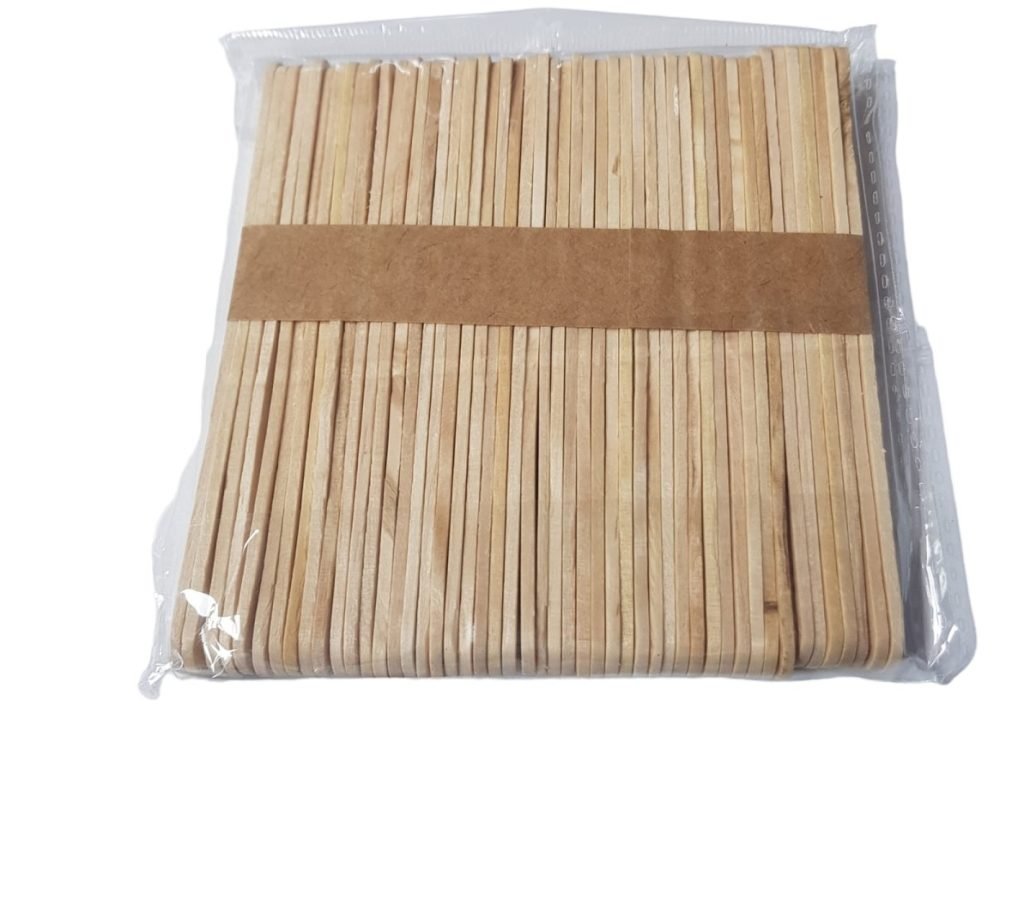 Palito de helado chico x50 natural - Papelarte